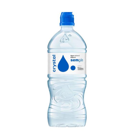 Água Mineral Crystal 1 Litro - Água Mineral - Magazine Luiza