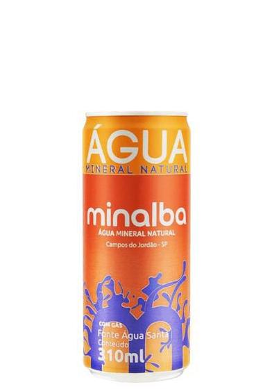 Agua mineral minalba com gás lata 310ml - Água Mineral - Magazine Luiza
