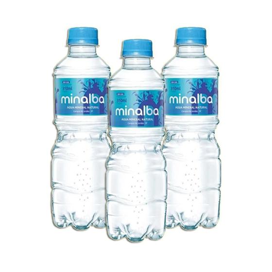 Água Mineral Minalba Sem Gás 310Ml Kit 3 - Água Mineral - Magazine Luiza