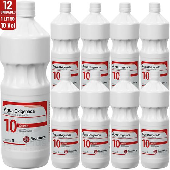 Agua Oxigenada 10 Volumes 3% Peróxido Hidrogênio 3 Litros - Cirurgica MedPlus - Água Oxigenada ...