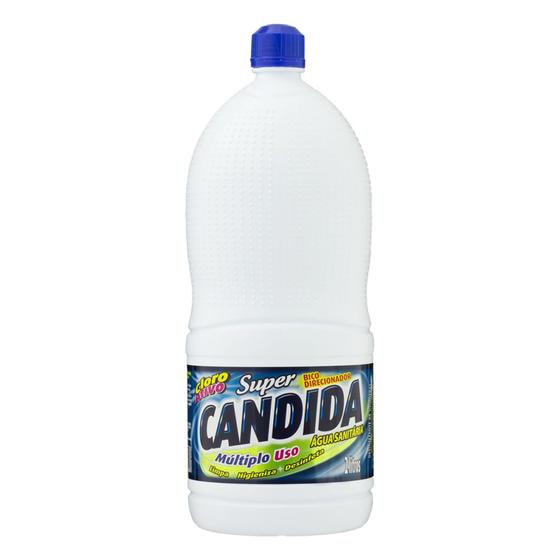 Água Sanitária com Cloro Ativo Super Candida 2L - Água Sanitária ...