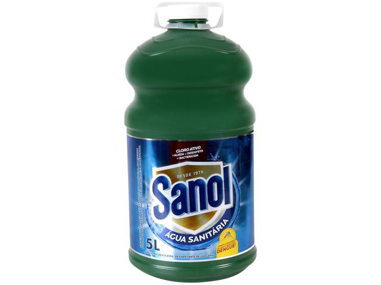 Agua sanitária sanol 5 litros - Água Sanitária - Magazine Luiza
