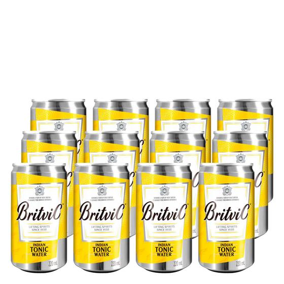Água Tônica Indian Britvic 220ml 12 Unidades - Água Tônica - Magazine Luiza