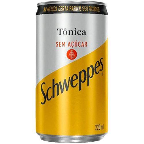 Agua tonica schweppes s acucar 220ml - Água Tônica - Magazine Luiza
