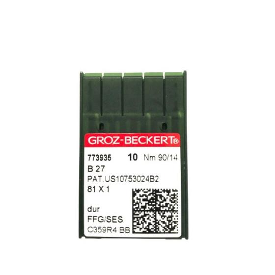 Agulha DCX27 N11/12/14 Overlock Interlock Industrial B27 c/10un. Groz ...