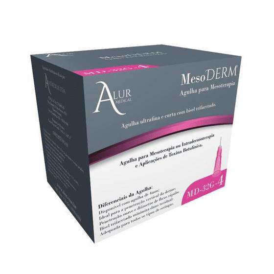 Agulha de Lebel Mesoderm 32gx4 C/100 Alur - alur medical - Material ...