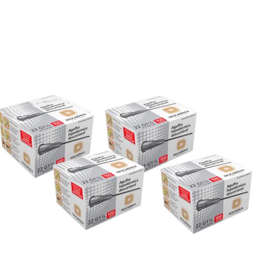 Agulha Descartável c/400 unidades 30x0,70 mm - Descarpack - Material ...