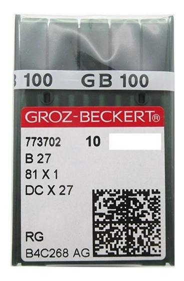 Agulha Grozbeckert Dcx27 B27 P/ Maq Costura Overlock 10 Uni - Groz ...
