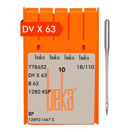 Agulha Para Maquina Reta Industrial Galoneira Beka Dvx63 B63 - Levolpe ...