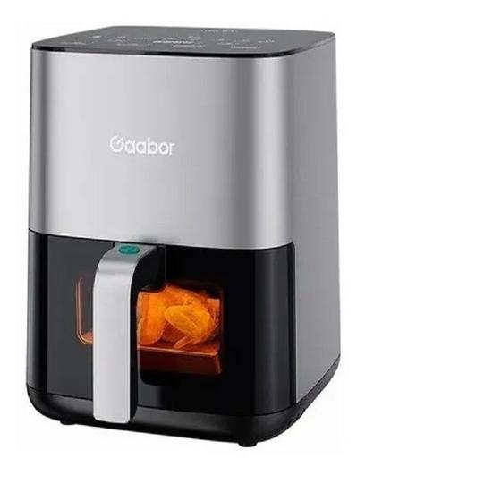 Air Fryer Fritadeira Elétrica Visor Transparente Digital Sem Óleo 5l ...