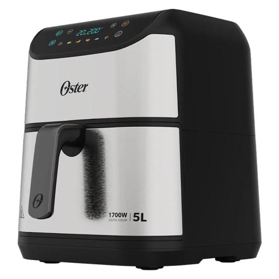 Air Fryer Oster Inox OFRT930 5L Com Painel Touch 1700W 127V - OFRT930 - Fritadeira sem Óleo ...