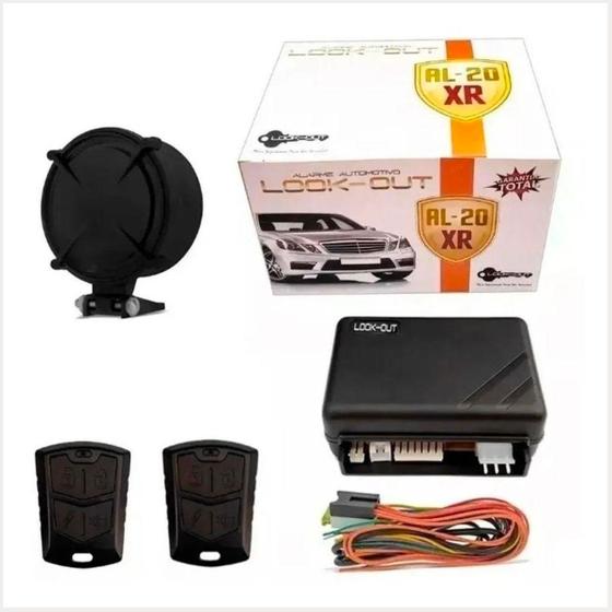 Alarme al 20 xr 02 controles look out - LOOK-OUT - Alarme de Carro - Magazine Luiza