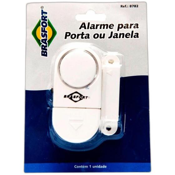 Alarme Para Porta E Janela Brasfort 8782 - Sensor de Presença ...