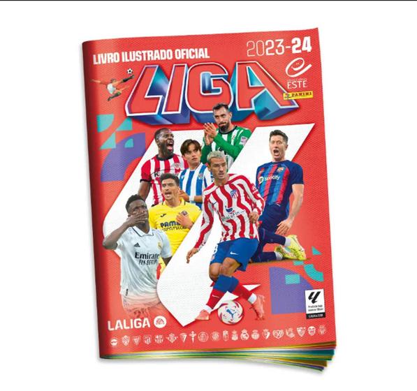Album De Figurinha Capa Mole La Liga 2023-2024 Panini + 30 Envelopes ...