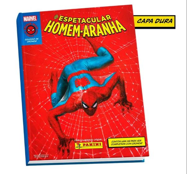 Album De Figurinhas Marvel O Espetacular Homem Aranha 60 Anos - Capa Dura - Panini - Álbum de ...