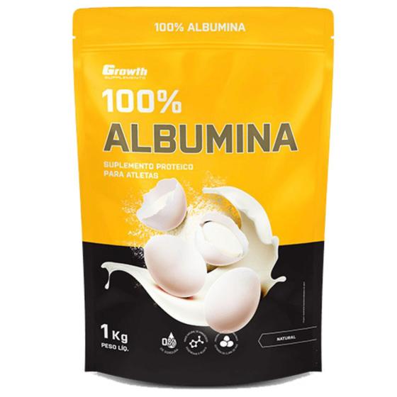 Albumina Pura 1kg Growth Supplements - Albumina - Magazine Luiza