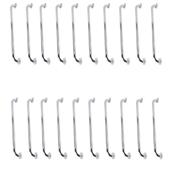 Alça de Apoio Barra Inox 70cm Kit 20 Unidades Idoso Deficiente ...