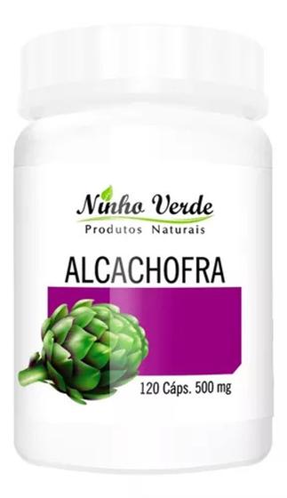Alcachofra 500mg 120 Cápsulas - Ninho Verde - Fitoterápicos - Magazine ...