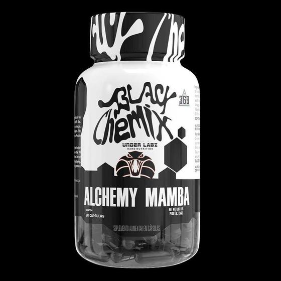 Alchemy Black Chemix 60 Capsulas Mamba By Under Labz - Termogênico ...