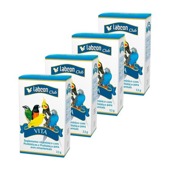 Alcon Labcon Club Vita Capsulas KIT C/4 UN - Medicamentos - Magazine Luiza