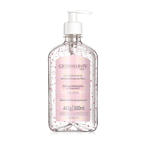 Álcool em Gel Giovanna Baby 500ML - Álcool em Gel para as Mãos ...