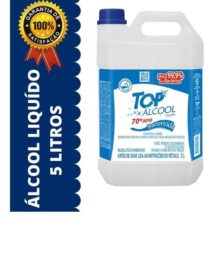 Álcool Líquido Bactericida 70INPM Top Galão 5l - member mark - Álcool ...