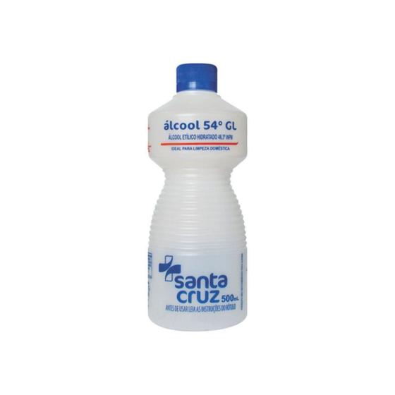 Alcool Santa Cruz C/500Ml 46,3 Inpm 54G - Álcool de Limpeza - Magazine ...