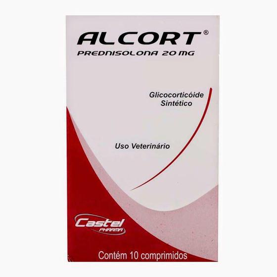 ALCORT 20mg - caixa com 10 compr. - Cepav - Anti-Inflamátório ...