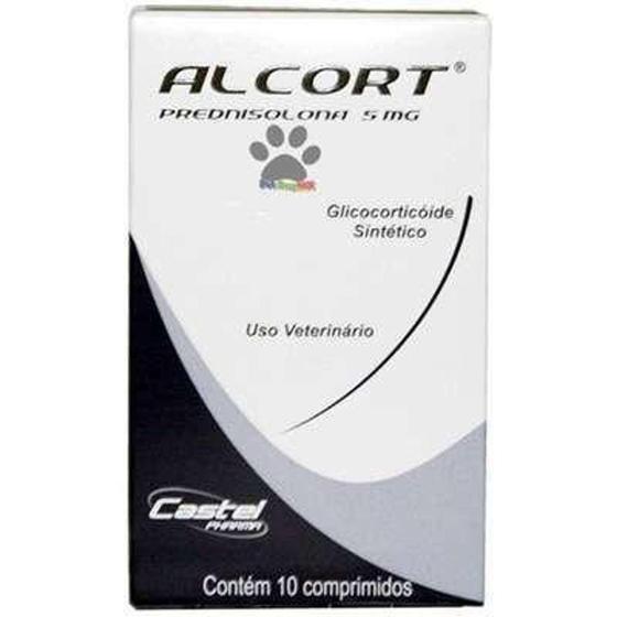 Alcort 5mg 10 comprimidos - Castel - Farmácia Pet - Magazine Luiza