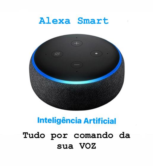 Alexa Smart inteligência artificial Amazon - Alexa Amazon - Smart ...