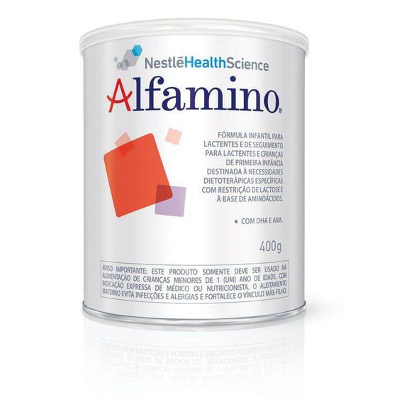 Alfamino - 400 g - Nestlé health science - Fórmula Infantil - Magazine ...