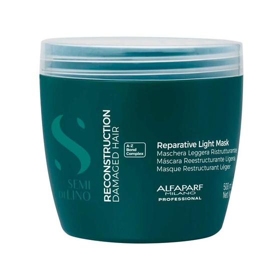 Alfaparf Milano Professional Semi di Lino Reparative Máscara Cabelos ...