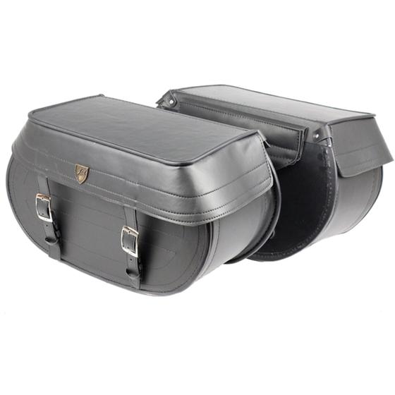 Alforge Lateral Liso Sintético Modelo Harley Heritage 38 Litros - JA ...