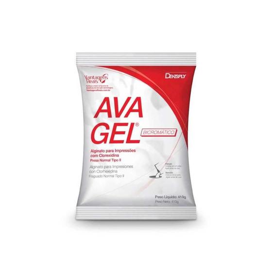 Alginato Avagel Tipo Ii 410g Dentsply - Cimento Odontológico - Magazine ...