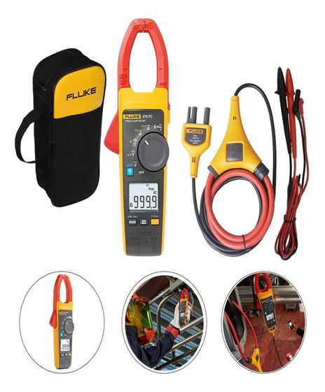 Alicate Amperímetro Digital Ac/dc True-rms - 376 Fc Fluke - Alicate ...