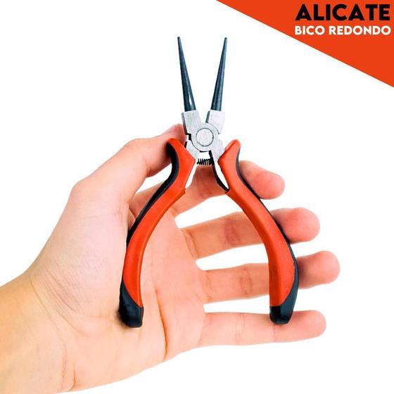 Alicate De Bico Fino Para Bijuterias E Artesanato Nybc - Alicate de ...