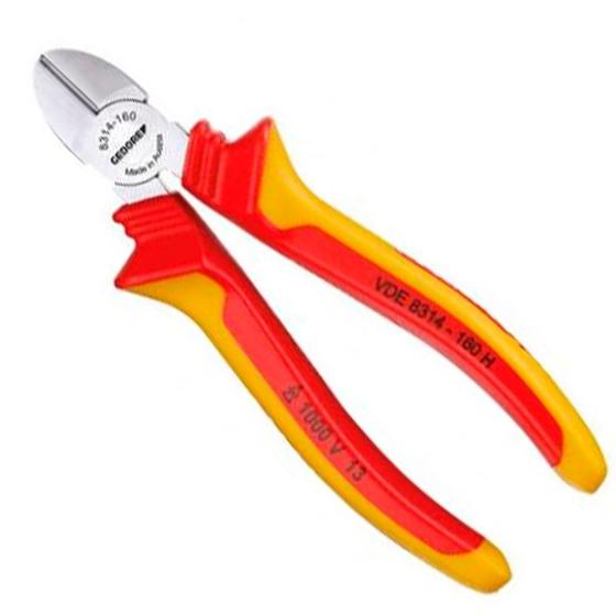 Alicate de Corte Diagonal Modelo Sueco Gedore 091898 VDE 8314-160H - Alicate de Corte - Magazine ...