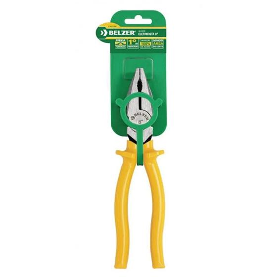 Alicate Universal para Eletricista 8 Belzer Cabo Isolado - Alicate Eletricista - Magazine Luiza