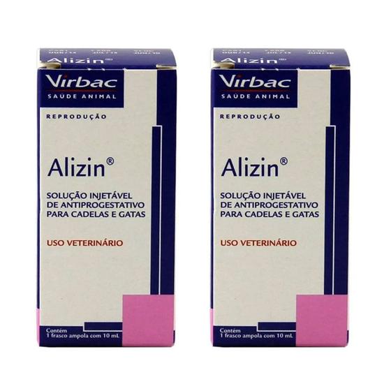 Alizin 10ml Virbac Cães e Gatos KIT 2 frascos - Otológico - Magazine Luiza
