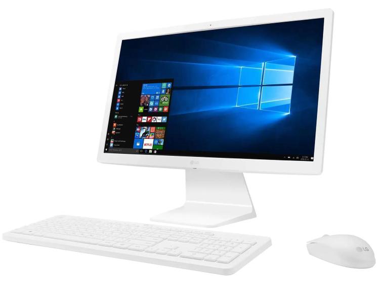 All In One Lg 22V280 Tela 21.5 Hd Quad Core 4Gb Hd 500Gb Win - All in One - Magazine Luiza