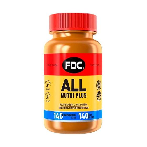 All Nutri Plus FDC 140 Comprimidos - Multivitamínico / Polivitamínico ...