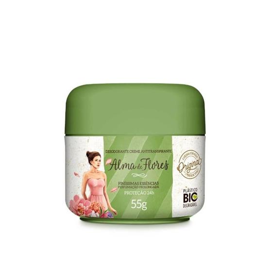 Alma de Flores Clássico Desodorante Creme 55g - Desodorante - Magazine ...