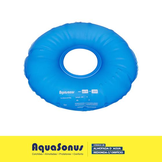 Almofada dágua redonda com orifício - aq29 - Aquasonus - Almofada ...