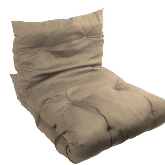 Almofadão Cadeira Poltrona Sofá Espreguiçadeira Cheio Grande Futon ...