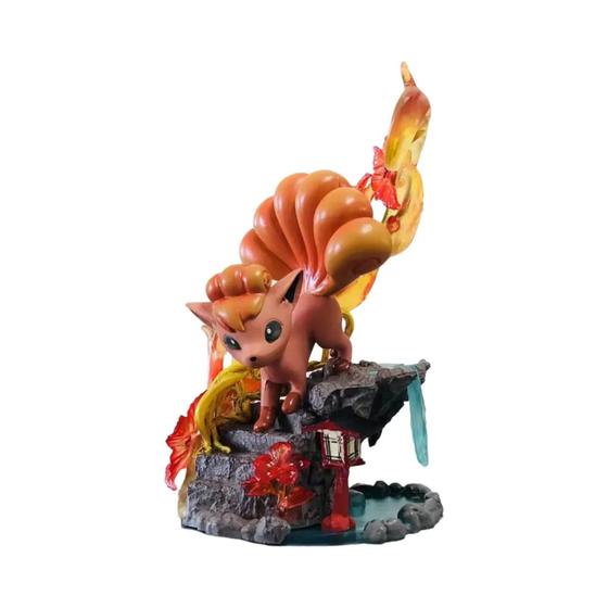 Alolan Vulpix Pokémon Anime PVC Action Figure Estátua Modelo ...