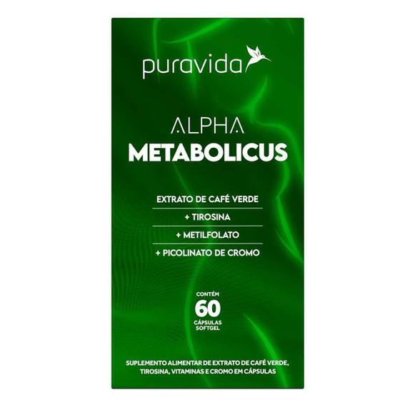 Alpha Metabolicus 60 Cápsulas Puravida - 60 capsulas - Multivitamínico ...