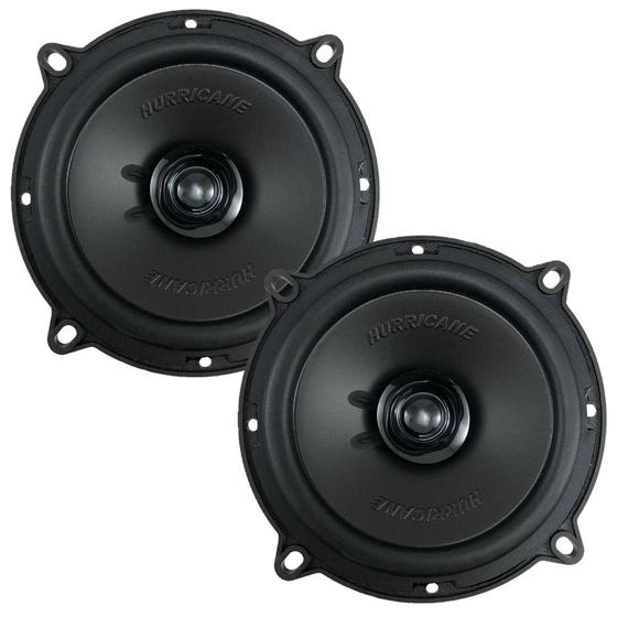 Alto falante full range 5 polegadas hurricane linha black f5 - potência ...