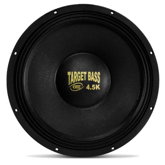 Alto Falante Subwoofer Eros E-15 Target Bass 4.5K 15 Polegadas 2250W ...
