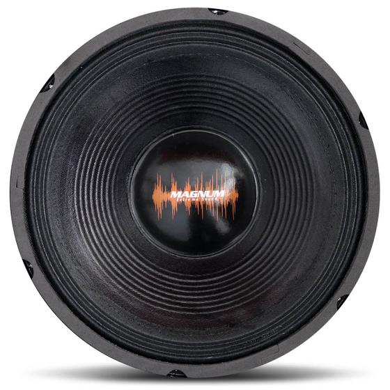 Alto Falante Woofer Magnum Extreme Sound 10 Polegadas 250W RMS 8 Ohms Bobina Simples Cone Seco ...
