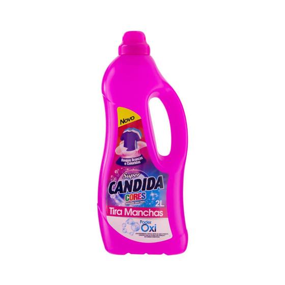 Alvejante Líquido Sem Cloro Color 2 Litros Super Candida - Alvejante ...